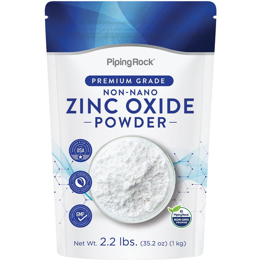 Zinc Oxide Powder | 2.2 lb Bag | by Piping Rock - Walmart.com