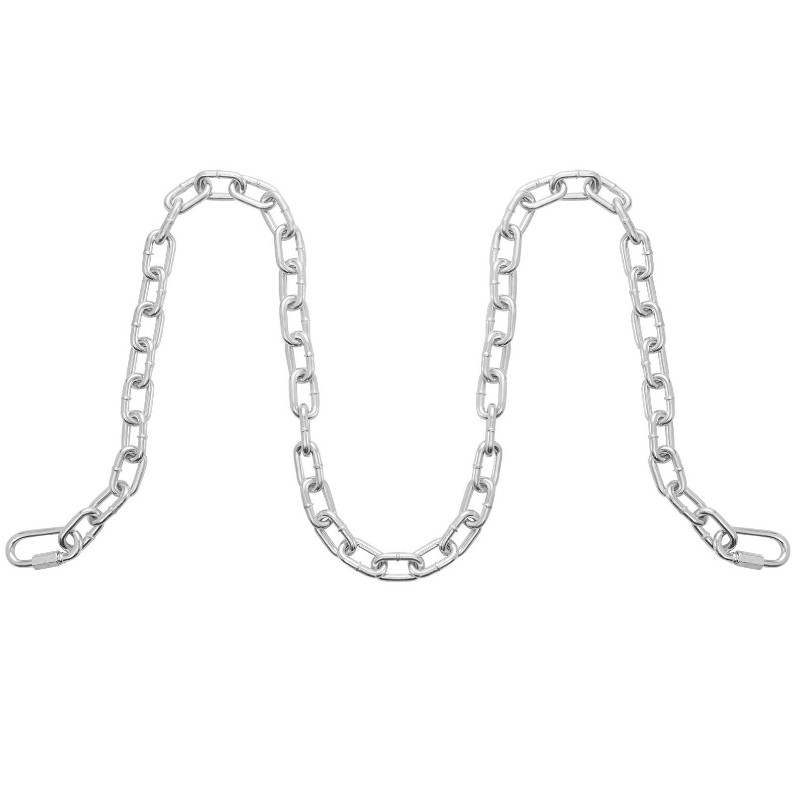 Zinc-Plated Proof Coil Carbon Steel Chain Sling, 5/16" x 6 ft, 1980 lbs ...