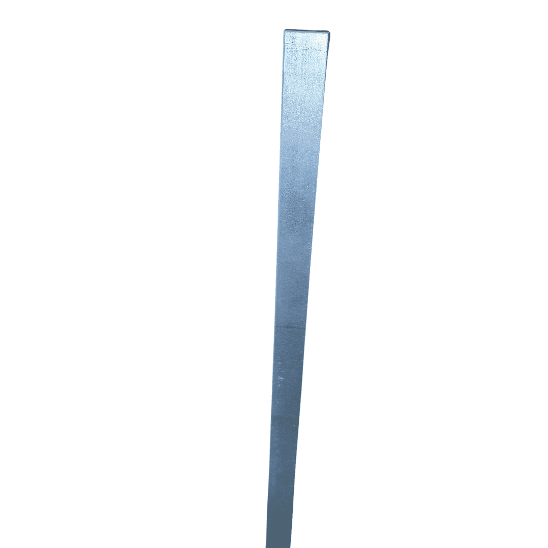Zinc Plated Steel Flat Bar / Plate Heavy Duty 1/8" x 1" x 36" - 1300307 ...
