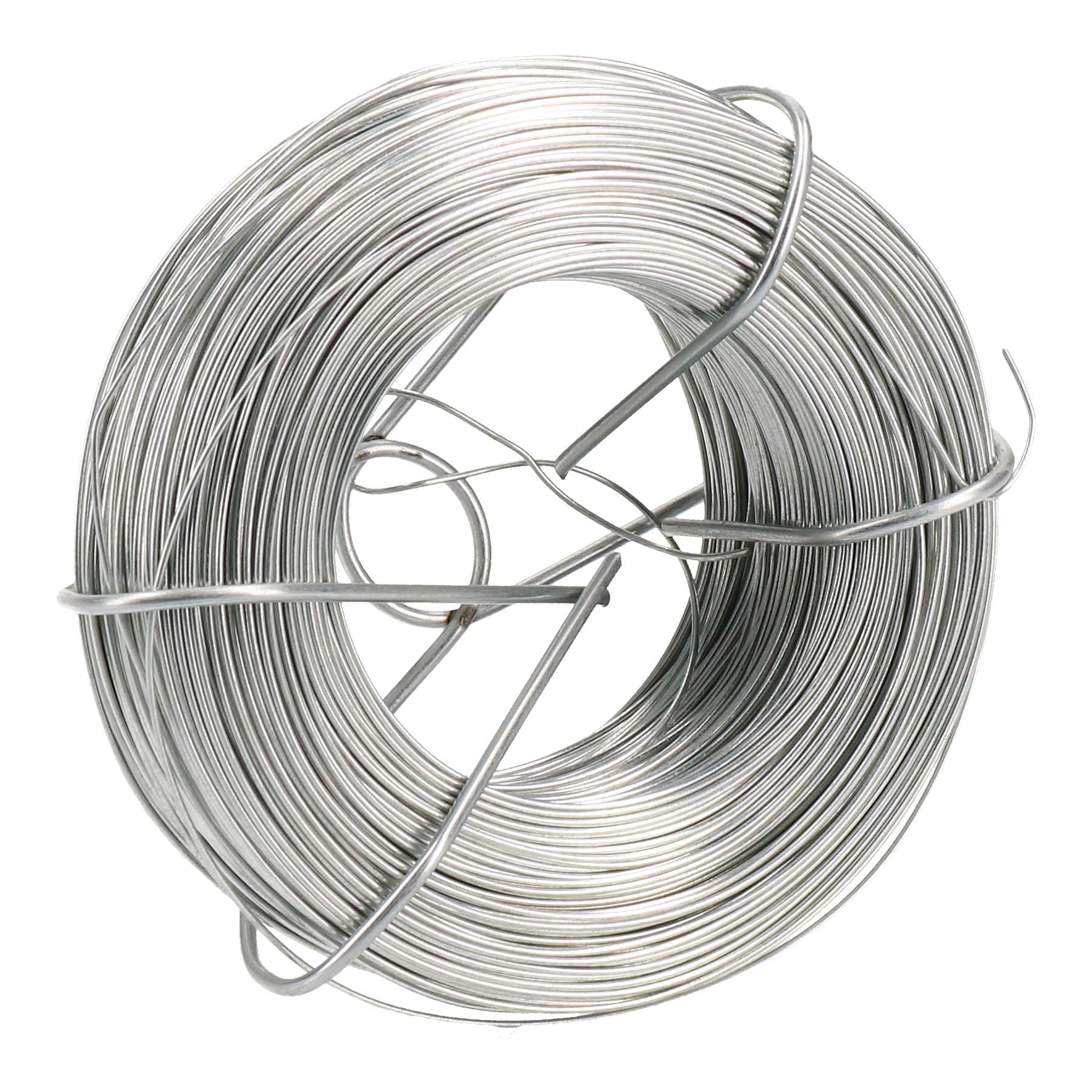 Zinc Plated Wire Roll Hanging Pictures Garden Wire 125 metres x 0.7mm ...