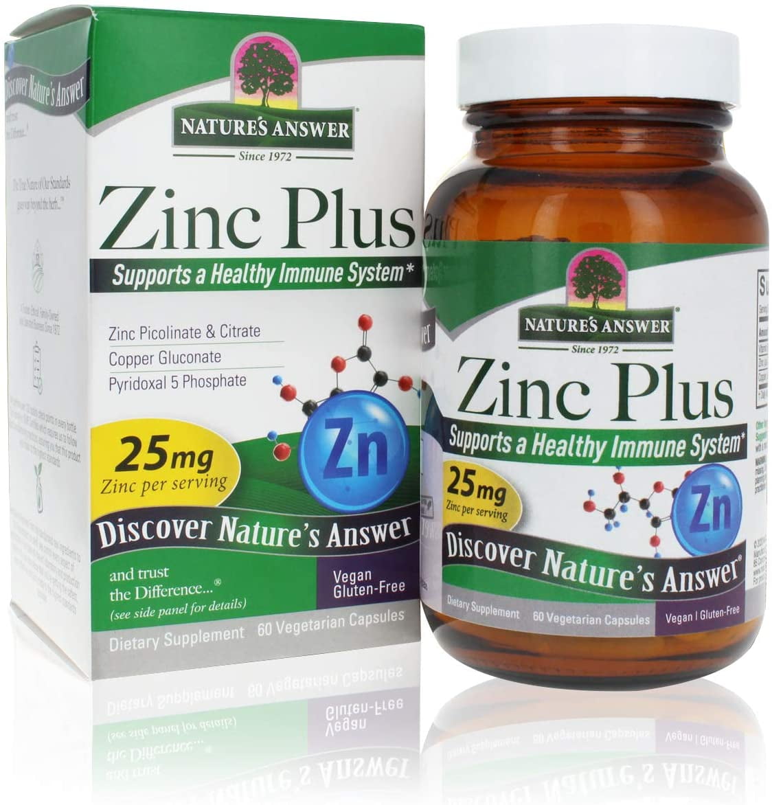 Zinc Plus 60 v-caps - Walmart.com