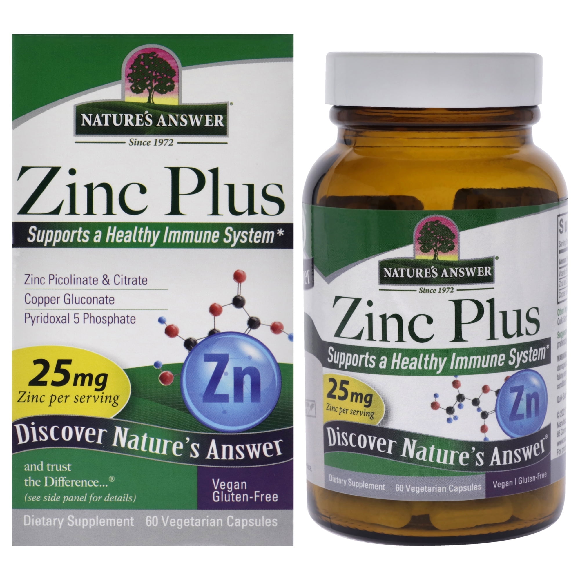 Zinc Plus Capsules - 60 Count - Boost Immunity - Walmart.com
