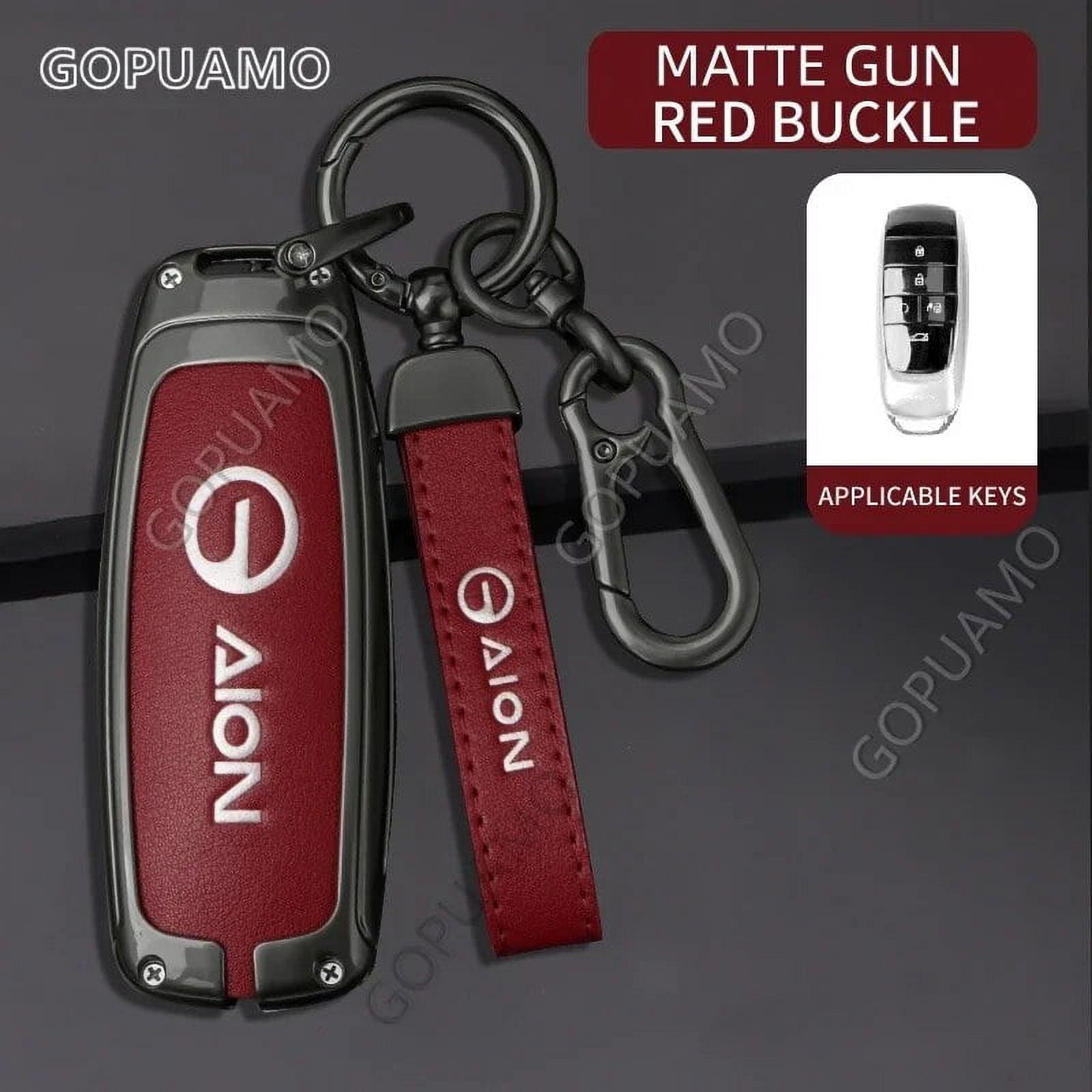 Zinc alloy Car Key Case Cover Fob Shell For GAC Aian A 5 buttons key ...