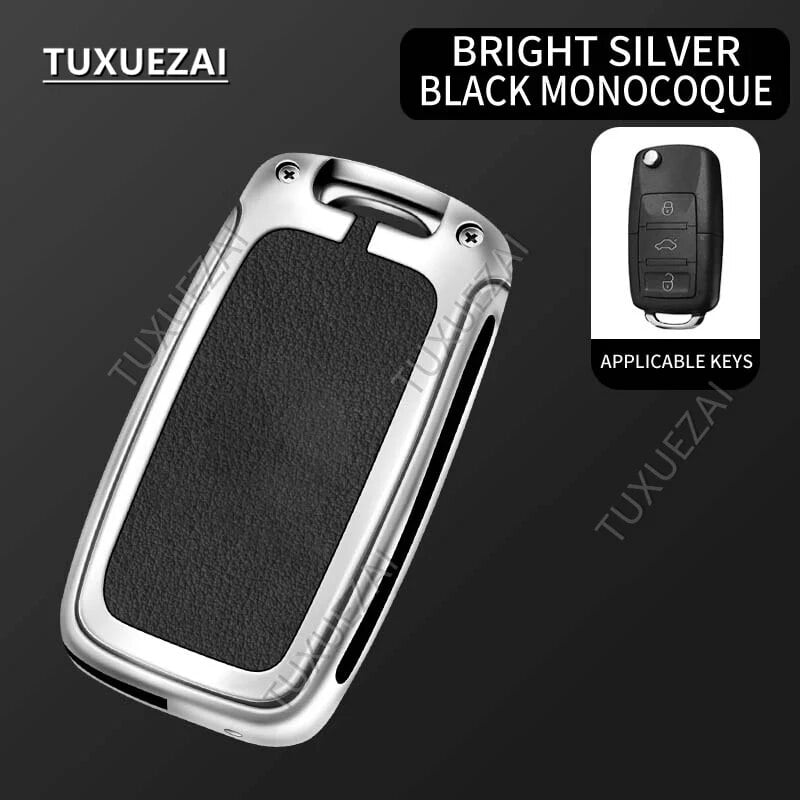 Zinc alloy Car Key Case For Volkswagen A 3-button Polo Tiguan Passat ...