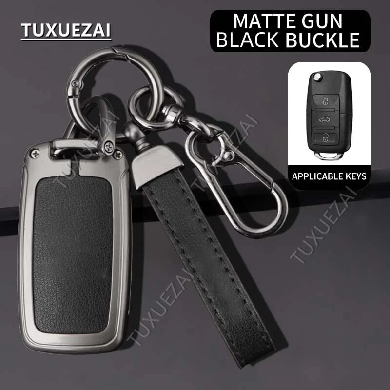 Zinc alloy Car Key Case For Volkswagen A 3-button Polo Tiguan Passat ...