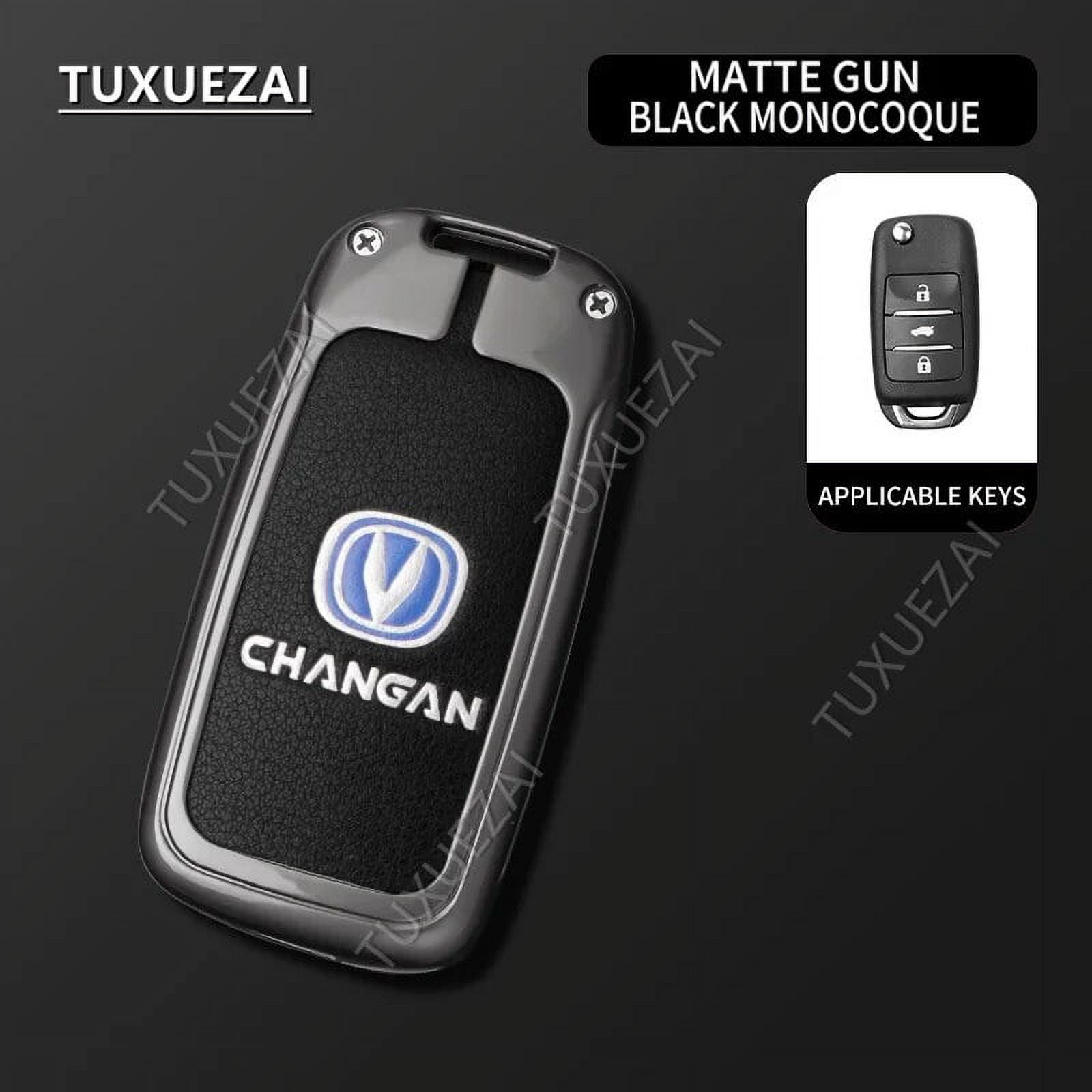 Zinc alloy Car Key Cover Case For Changan C 3 buttons key case CS15 CS35 CS75 CS95 V3 V5 V7 Eado ...