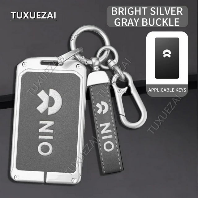 Zinc alloy Car Key Cover For Nio Card Key Case ES6 ES8 EC6 ET7 NFC Card ...