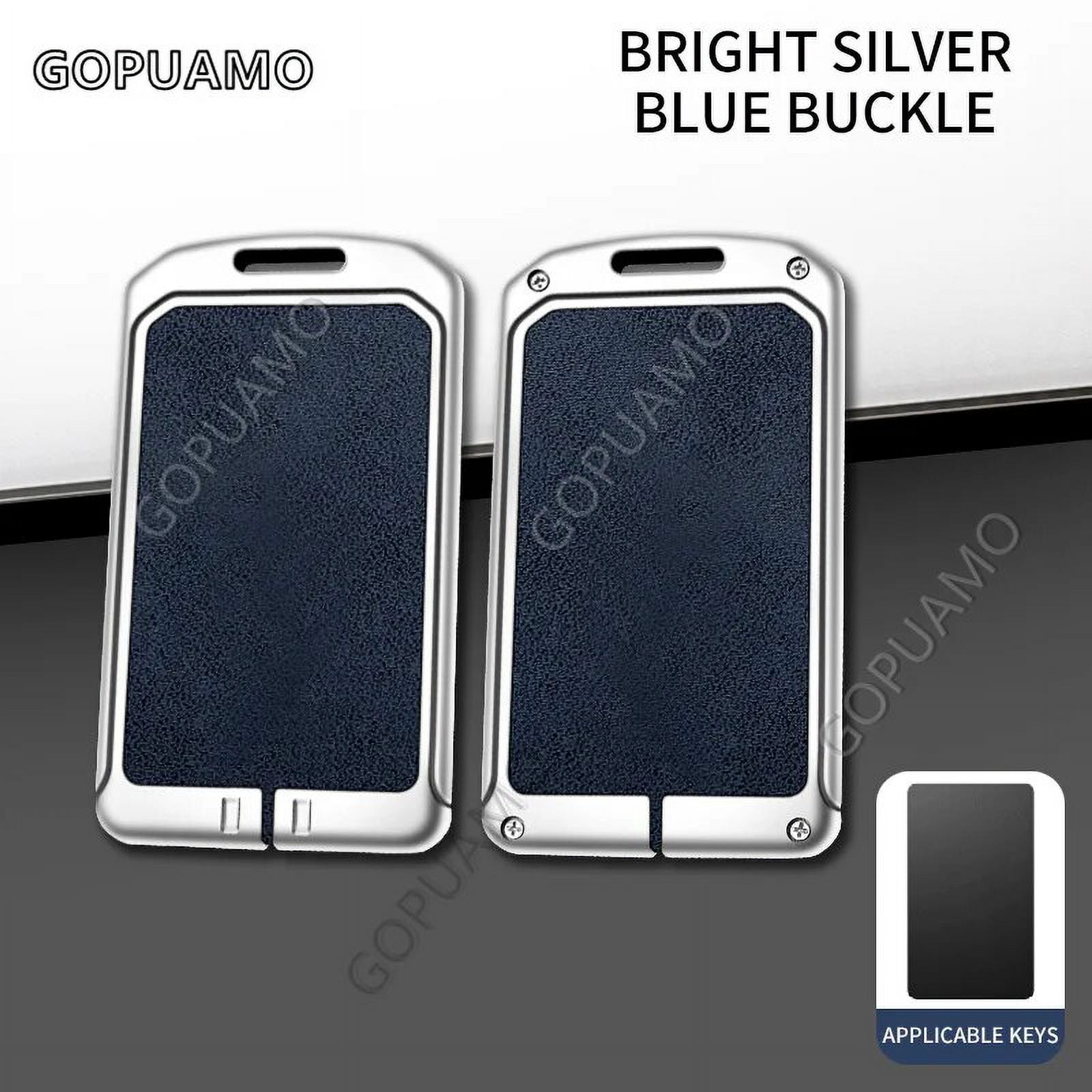 Zinc alloy+leather Car Key Cover NFC Card Smart Keyless Case Holder For ...