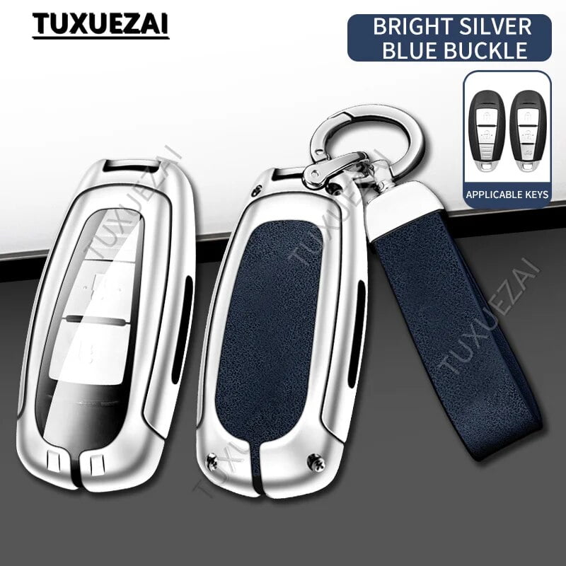 Zinc alloy+leather For Suzuki A key case Baleno Ertiga Ciaz Ignis ...