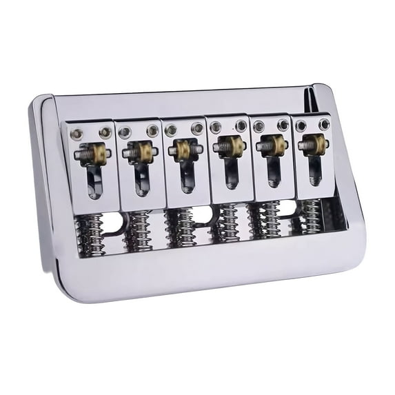 Zincs Alloy Electric Guitar Bridge Adjustable Guitar Bridge 10.5mm ...