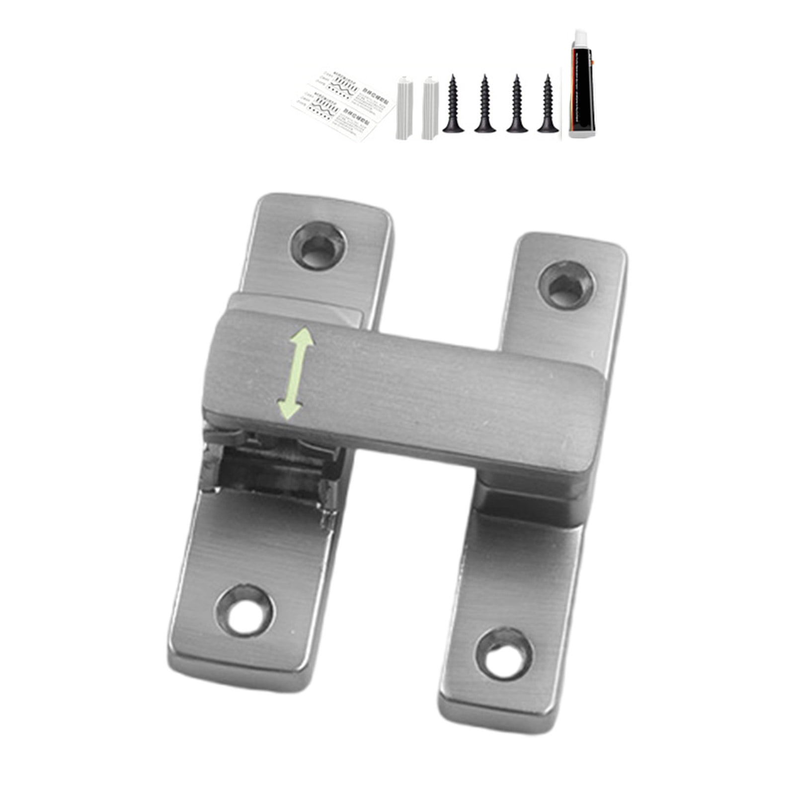 Zincs Alloy Flipping Safety Door Lock 90/180 Degree Sliding Door Lock ...