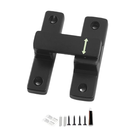 Zincs Alloy Flipping Safety Door Lock 90/180 Degree Sliding Door Lock ...