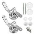 Zincs Alloy Toilet Seats Hinge with Bolts Screw and Nut Adjustable ...
