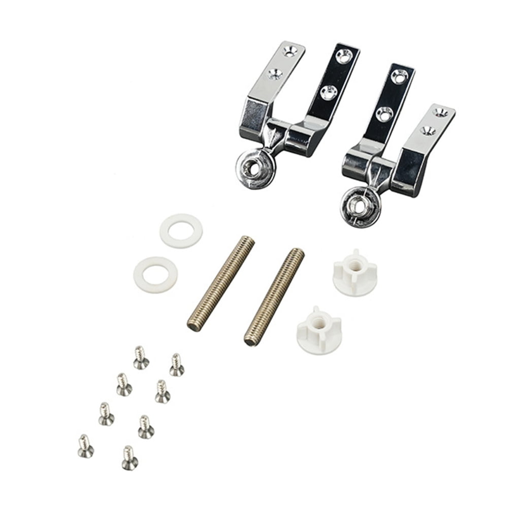 Zincs Alloys Toilet Covers Mounting Connector Toilet Lid Hinge Fittings ...