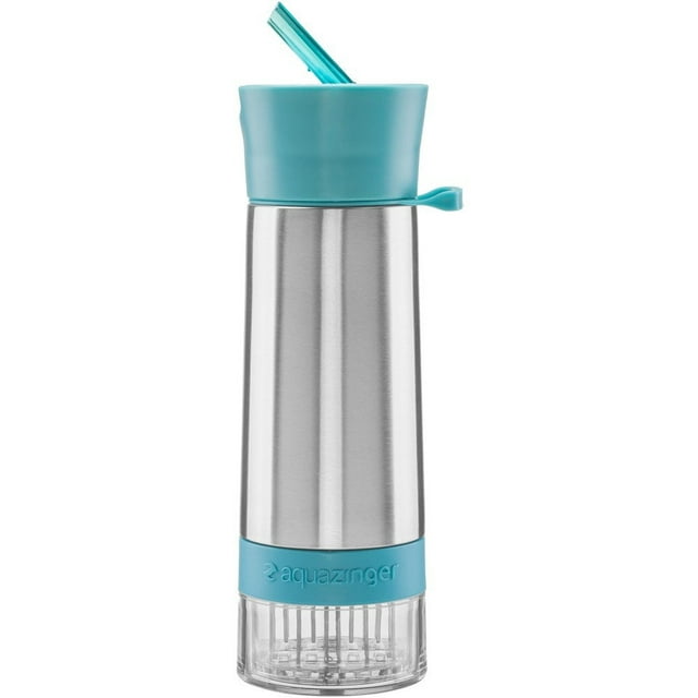 Zing Anything Aqua Zinger 18/8 Stainless Steel Blue Fruit Fusion Water ...