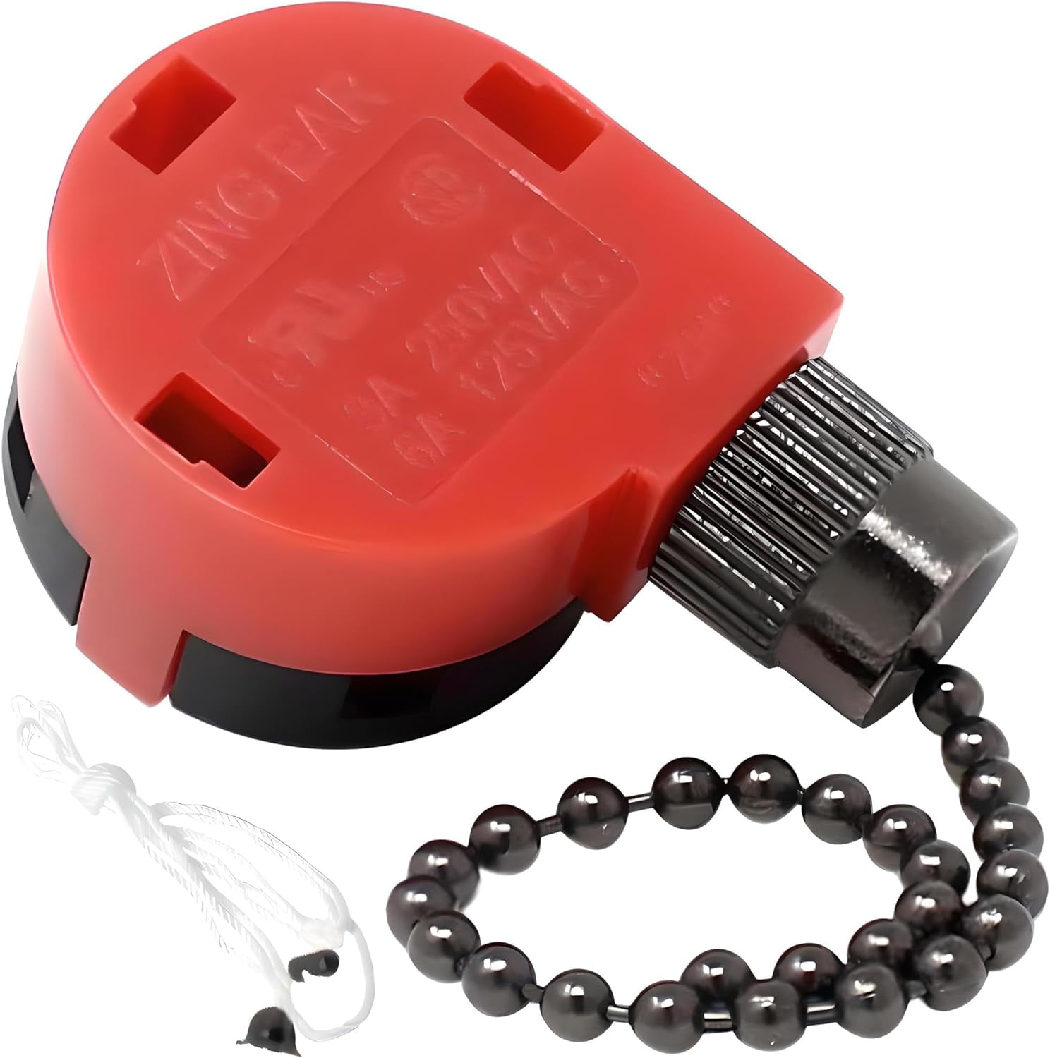 Zing Ear ZE-268S1 Fan Pull Chain Switch 3 Speed 4 Wires Replacement ...