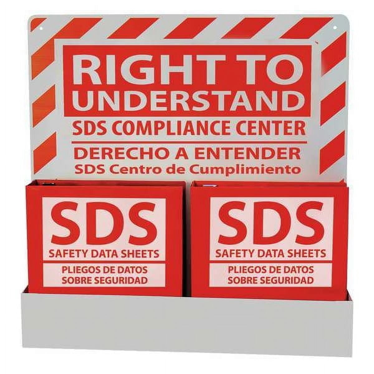 Zing GHS SDS Center,Double Station,Bilingual 6043 - Walmart.com