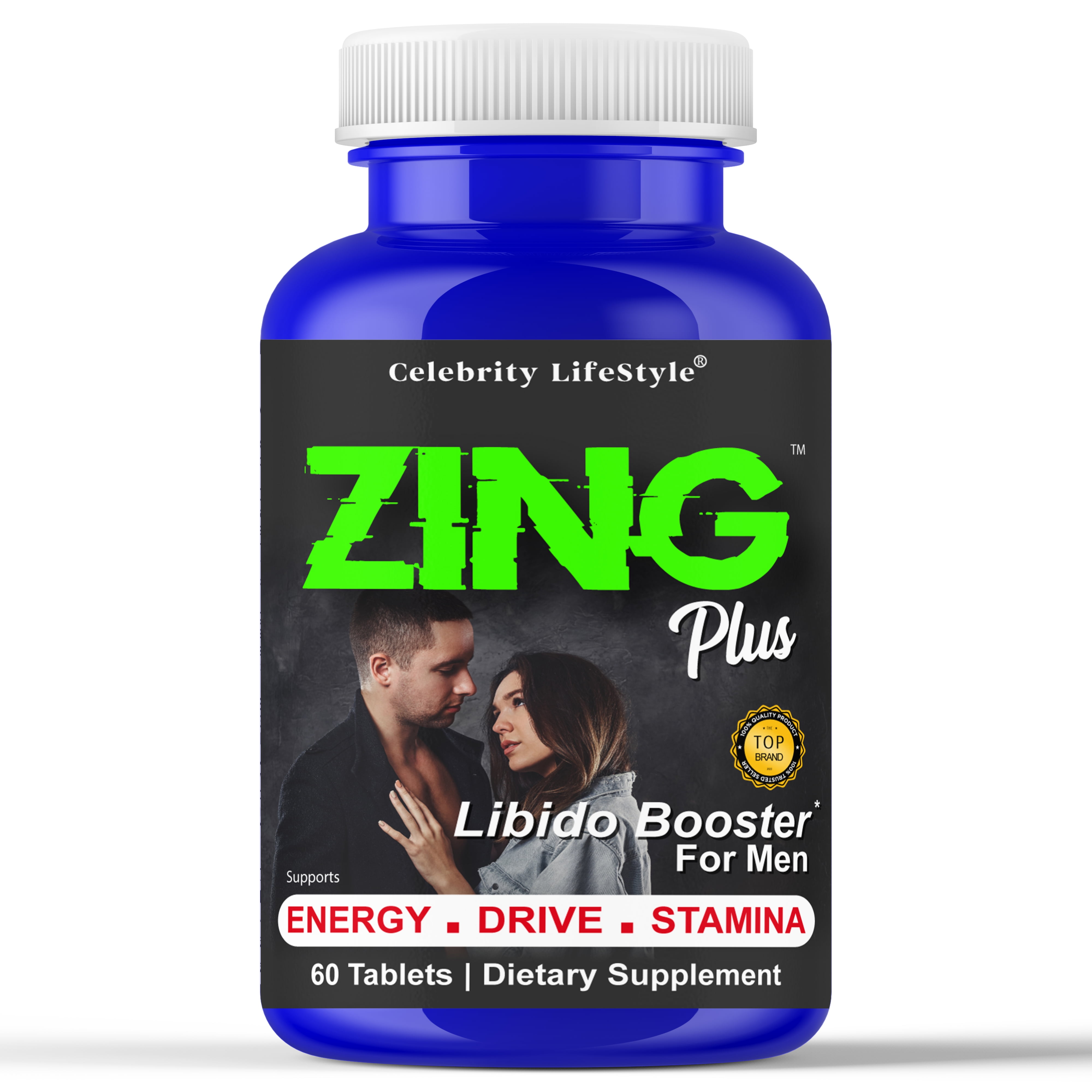 Zing Plus Testosterone Booster Vitamin Supplement, Boost Vitality ...