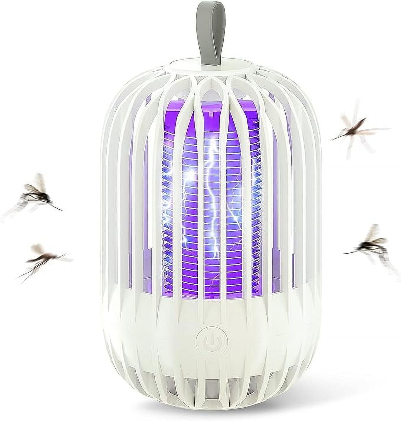 ZingZap Portable Dual-Function Mosquito Zapper & Lamp, Dual Lighting ...