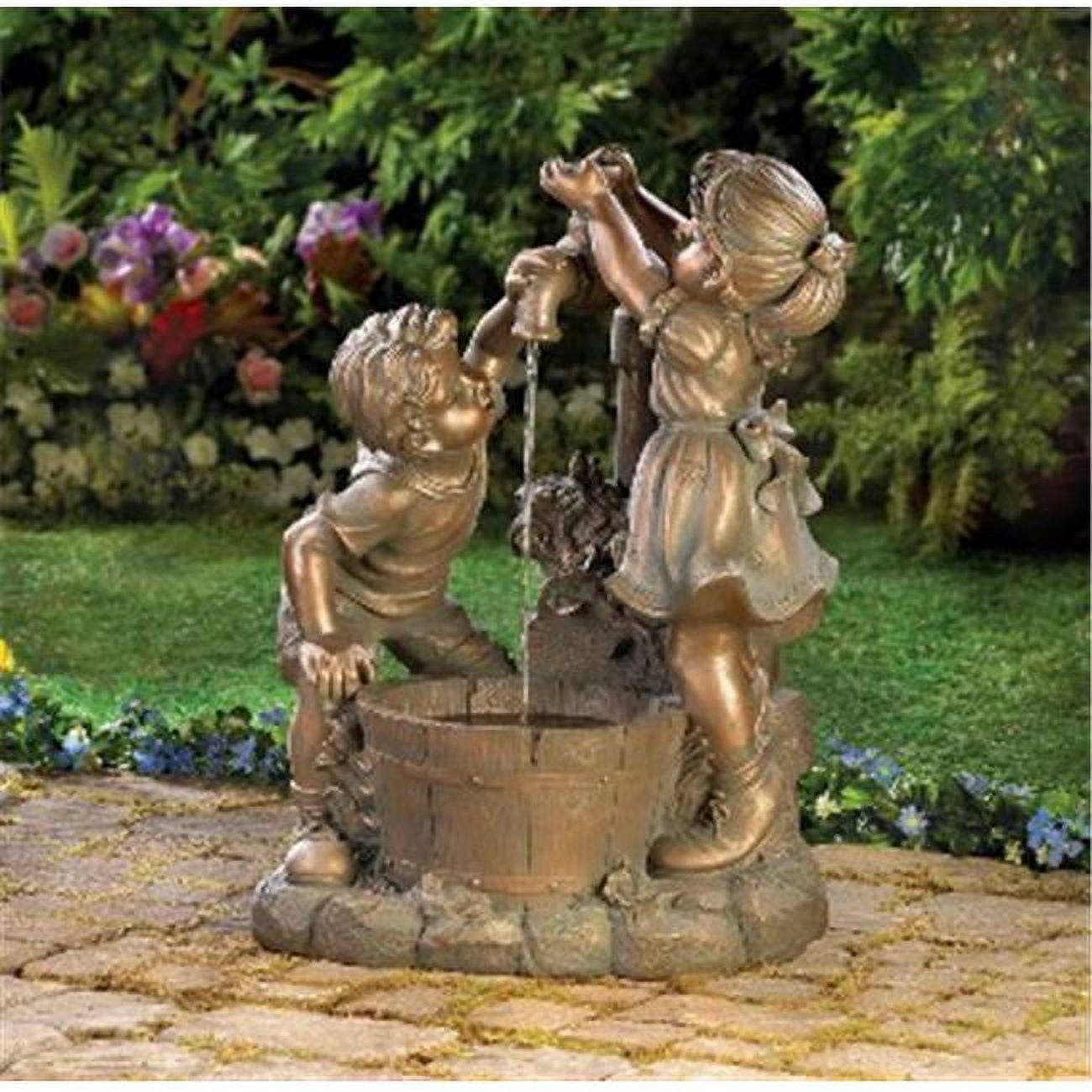 Zingz & Thingz 57070049 Children Outdoor Garden Water Fountain with Fun ...