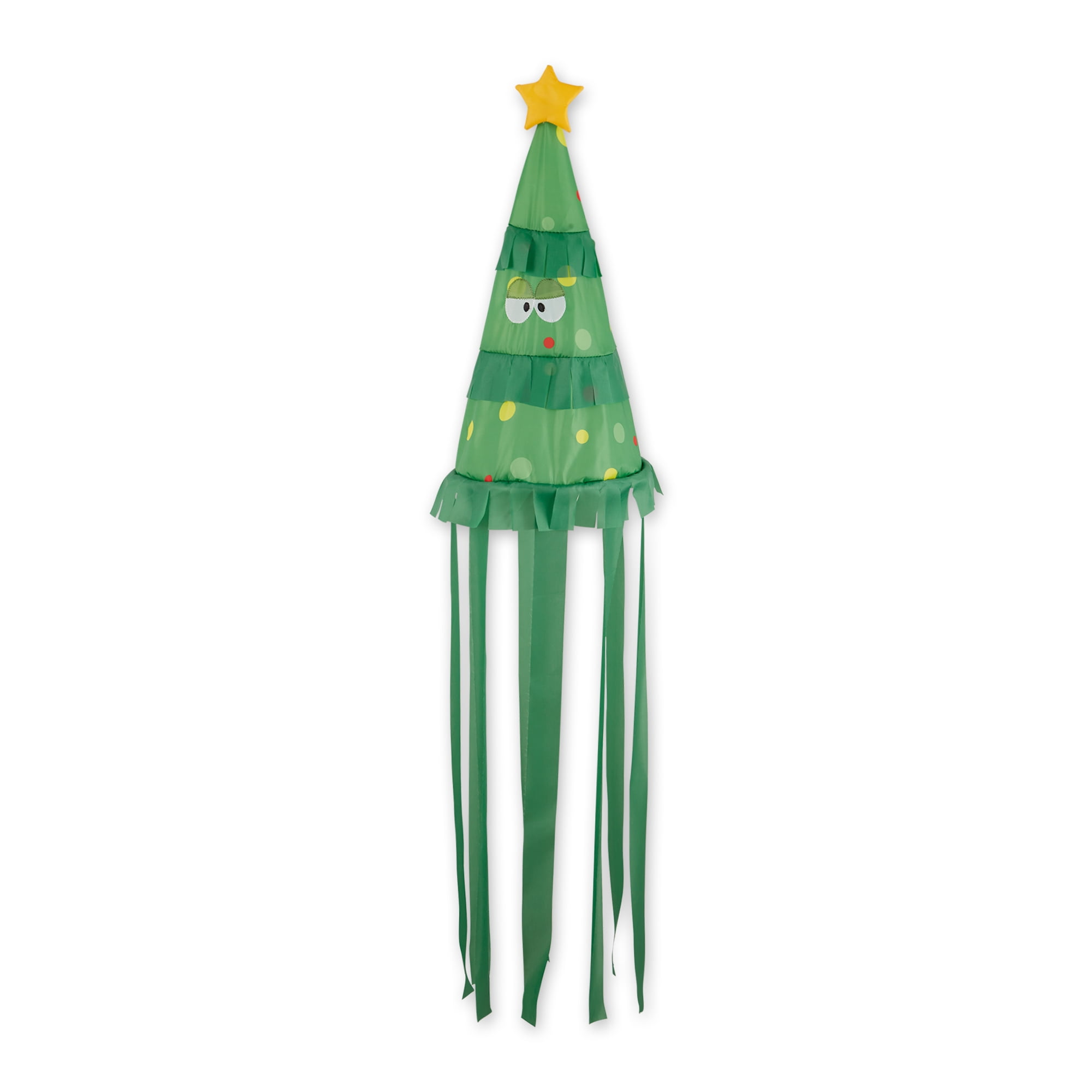 Zingz & Thingz Christmas Tree Outdoor Garden Windsock - 45” - Walmart ...