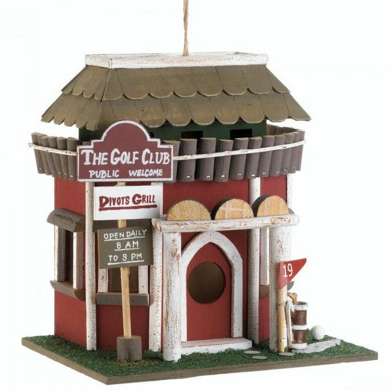 Golf Club Wood Bird House - Walmart.com