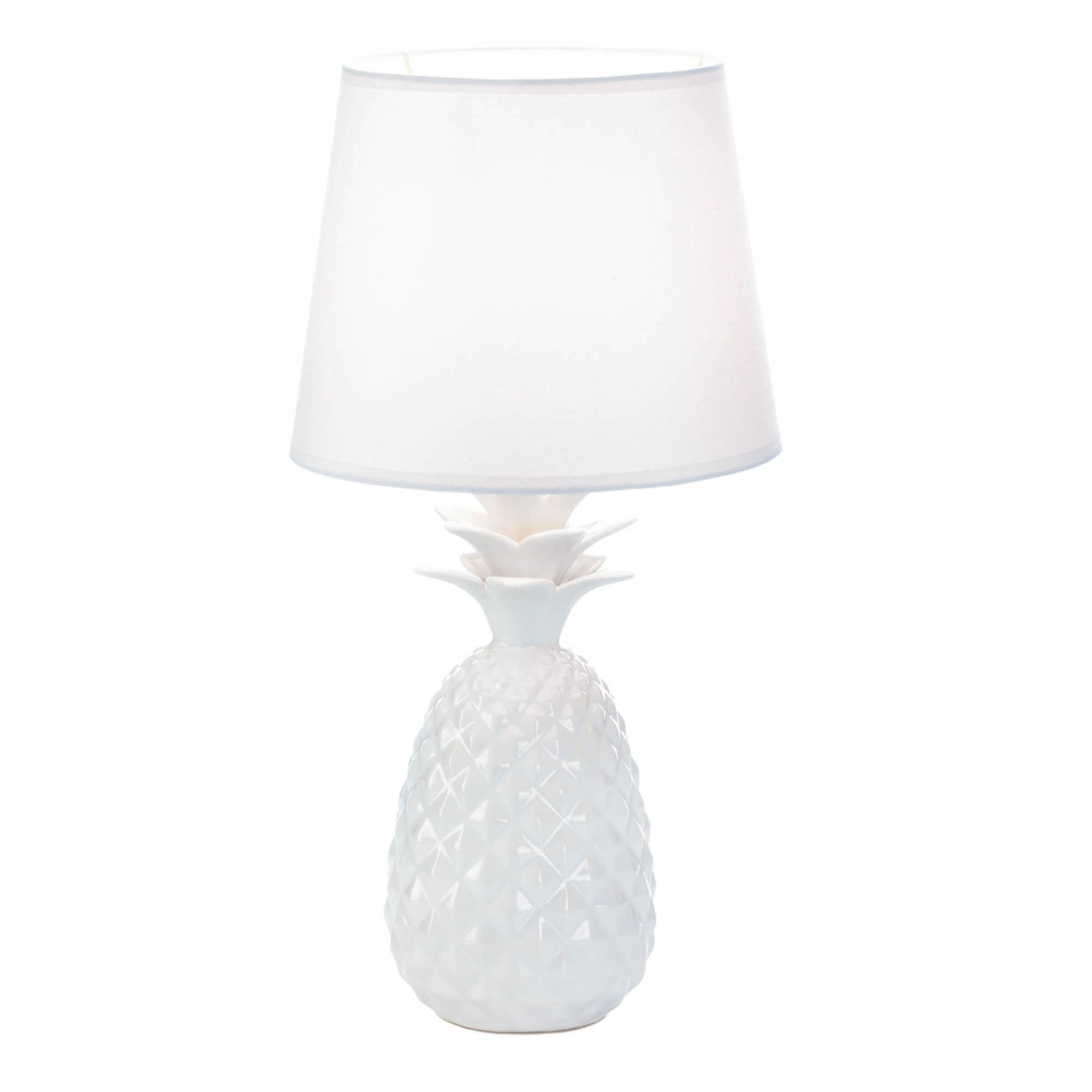Zingz & Thingz Pineapple Table Lamp with Shade - 19.5" - White ...