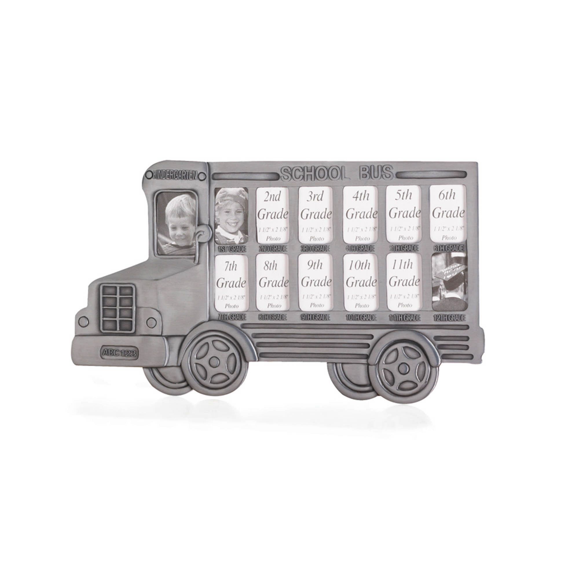 Zingz & Thingz School Bus Photo Frame - 12.5" - Gray - Walmart.com