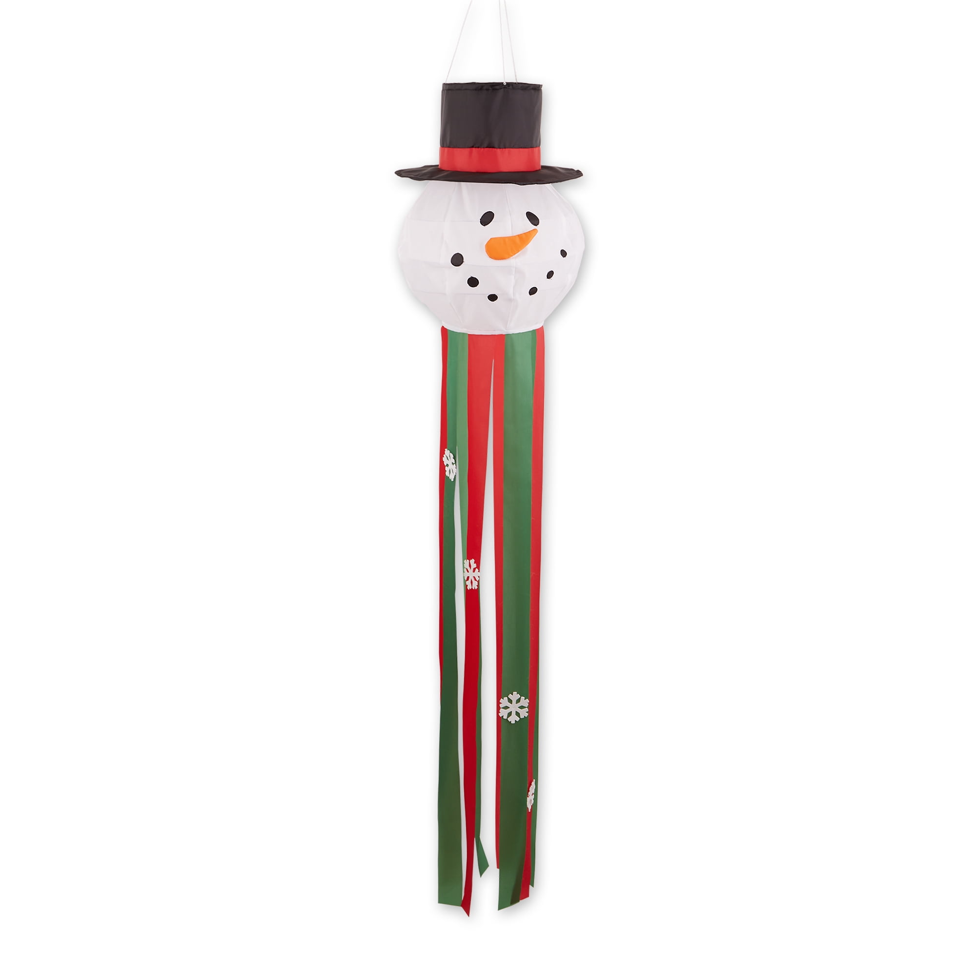 Zingz & Thingz Snowman Outdoor Garden Christmas Windsock – 53 ...
