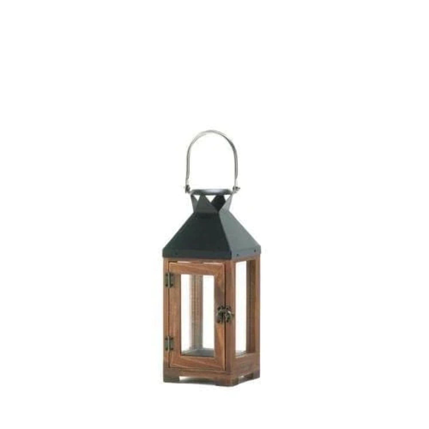 Zingz & Thingz Zingz & Thingz Hartford Wooden Lantern - Walmart.com