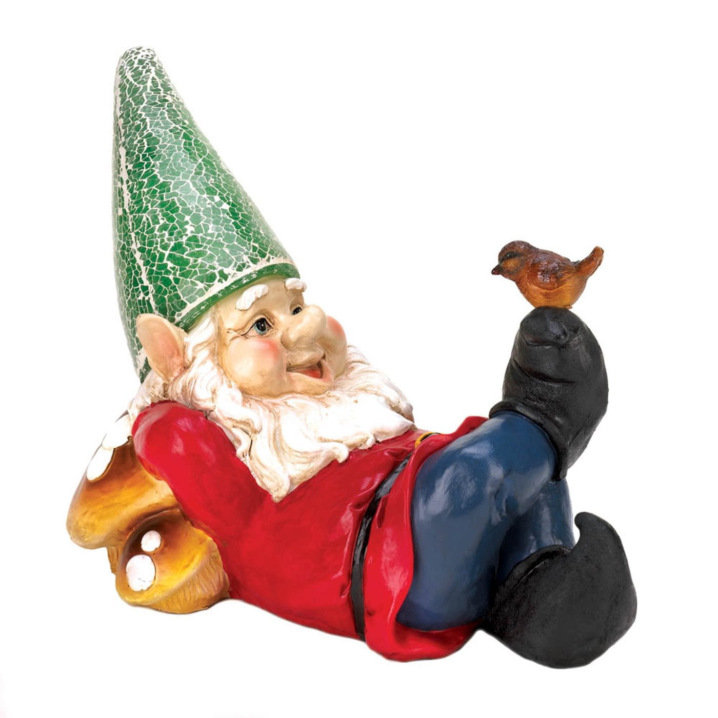 Zingz and Thingz Lazy Gnome Solar Statue - Walmart Business Supplies