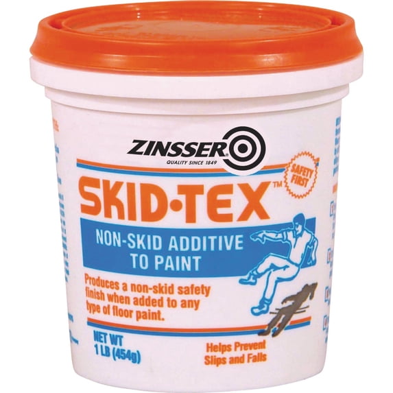 Zinsser Skid-Tex Paint Additive, Nonskid Compound, Clear, 1 Lb ...