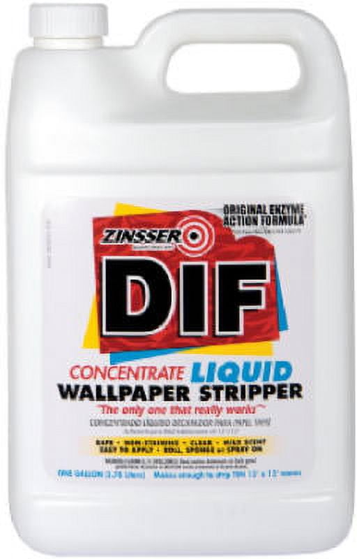 Zinsser 2401 DIF Wallpaper Stripper Liquid Concentrate, 1-Gallon, Each ...
