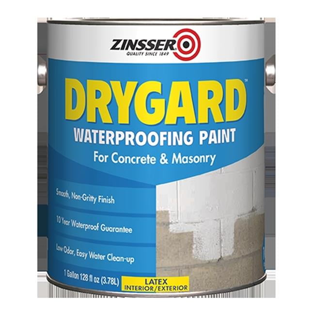 Zinsser Drygard 1-Gallon Basement Exterior Latex Waterproofing Paint ...