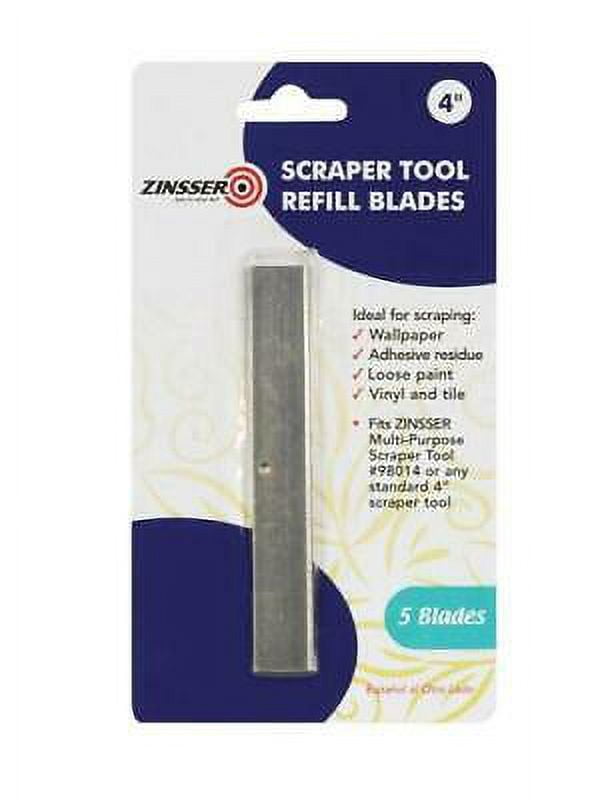 Zinsser 98015 4 Refill Blade For #98014 Multi Purpose Scraper Tool ...