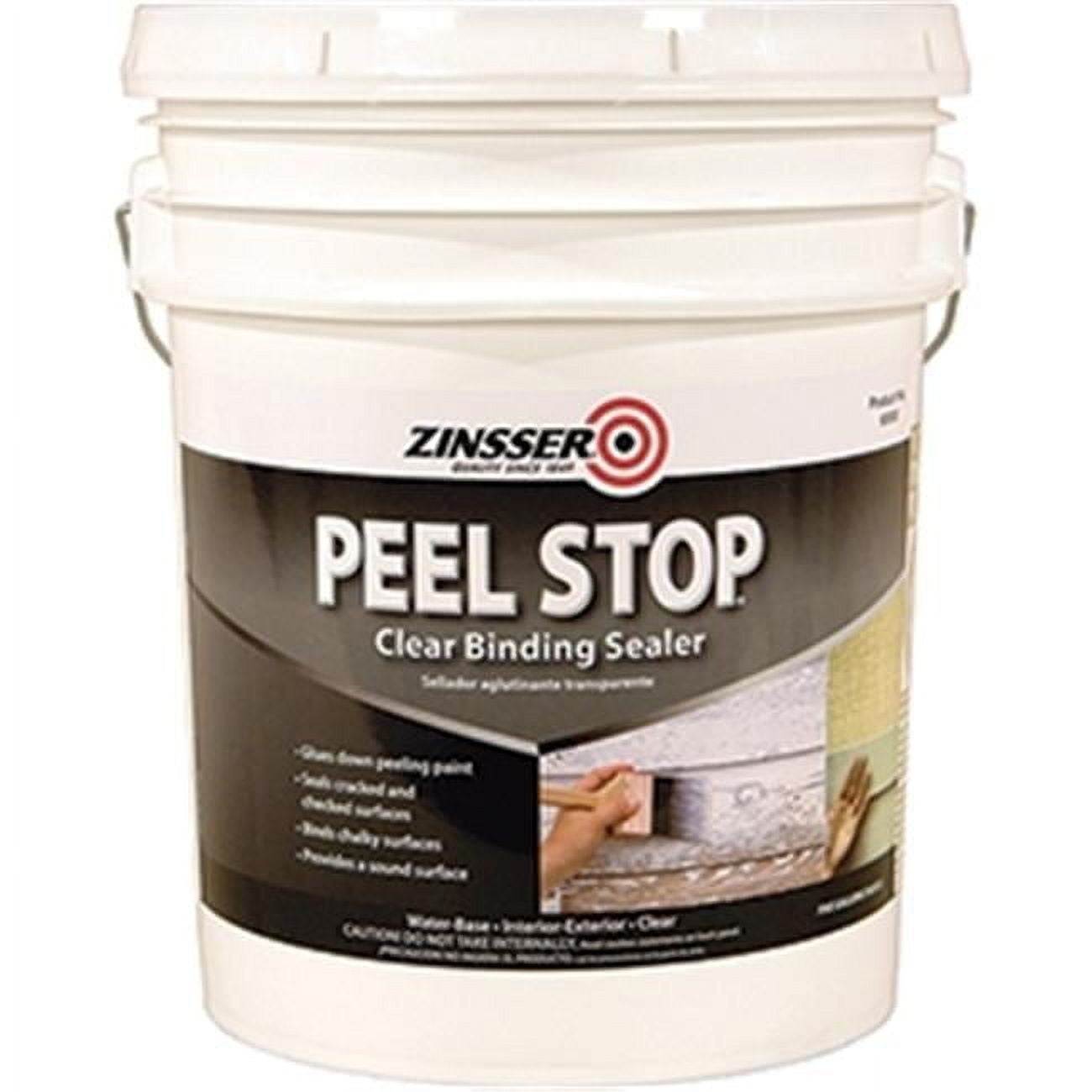 Zinsser 60000 Peel Stop Clear Binding Sealer & Primer 5 gal - Walmart.com