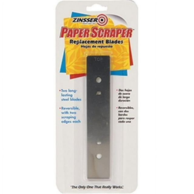Zinsser Paper Scraper Steel Replacement Blades - Walmart.com