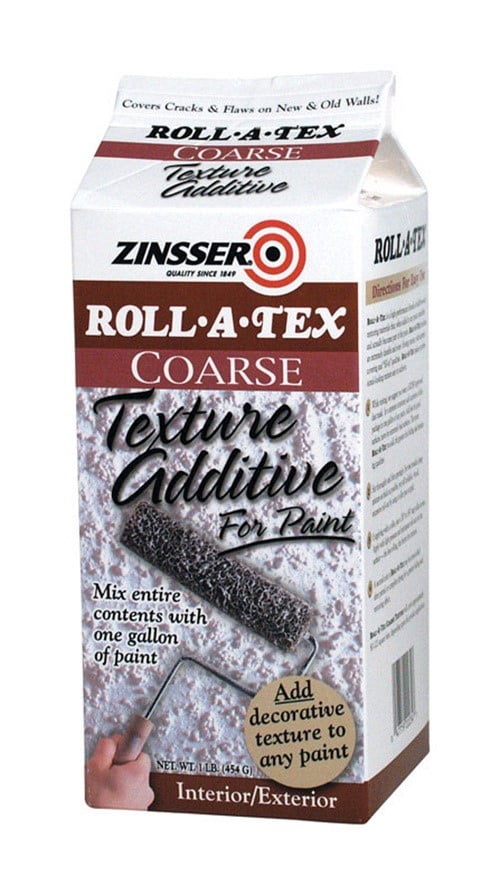 Zinsser Roll-A-Tex Coarse Texture Paint Additive, 1 Lb. 22234 - Walmart.com