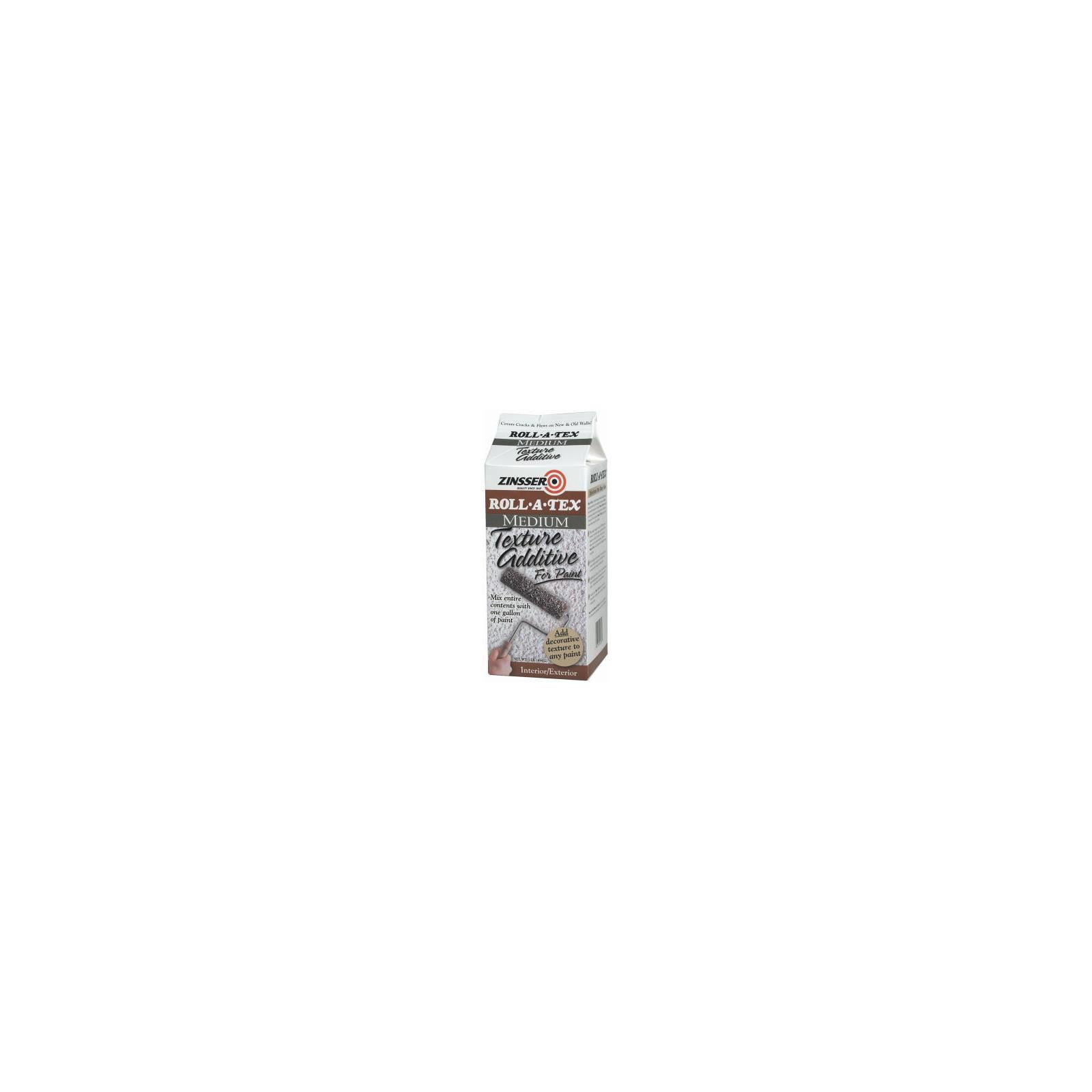 Zinsser Roll-A-Tex Medium Texture Paint Additive, 1 Lb. 22233 - Walmart.com
