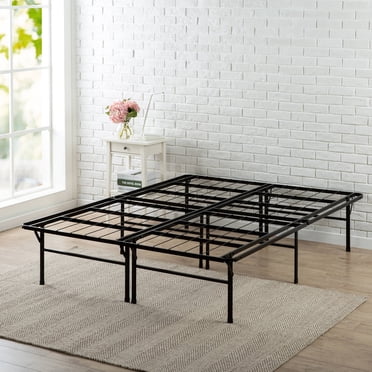 Zinus 18" Metal SmartBase® Heavy Duty Mattress Foundation, California ...