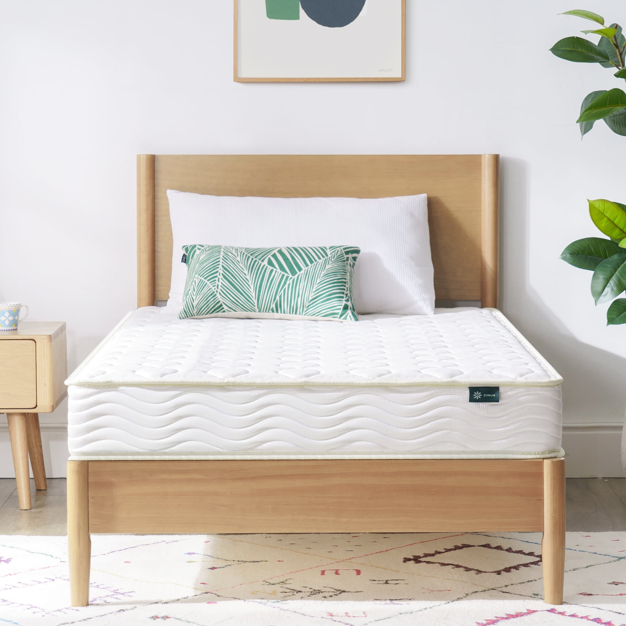 Zinus 6" Bonnell Innerspring Mattress Firm Feel, Twin-XL - Walmart.com