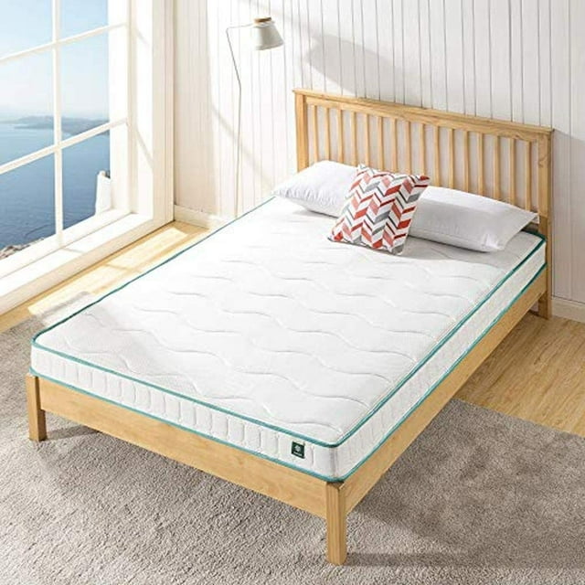 "Zinus 6"" Foam Queen, Tight Top Spring Mattress, Innerspring, Mattress ...