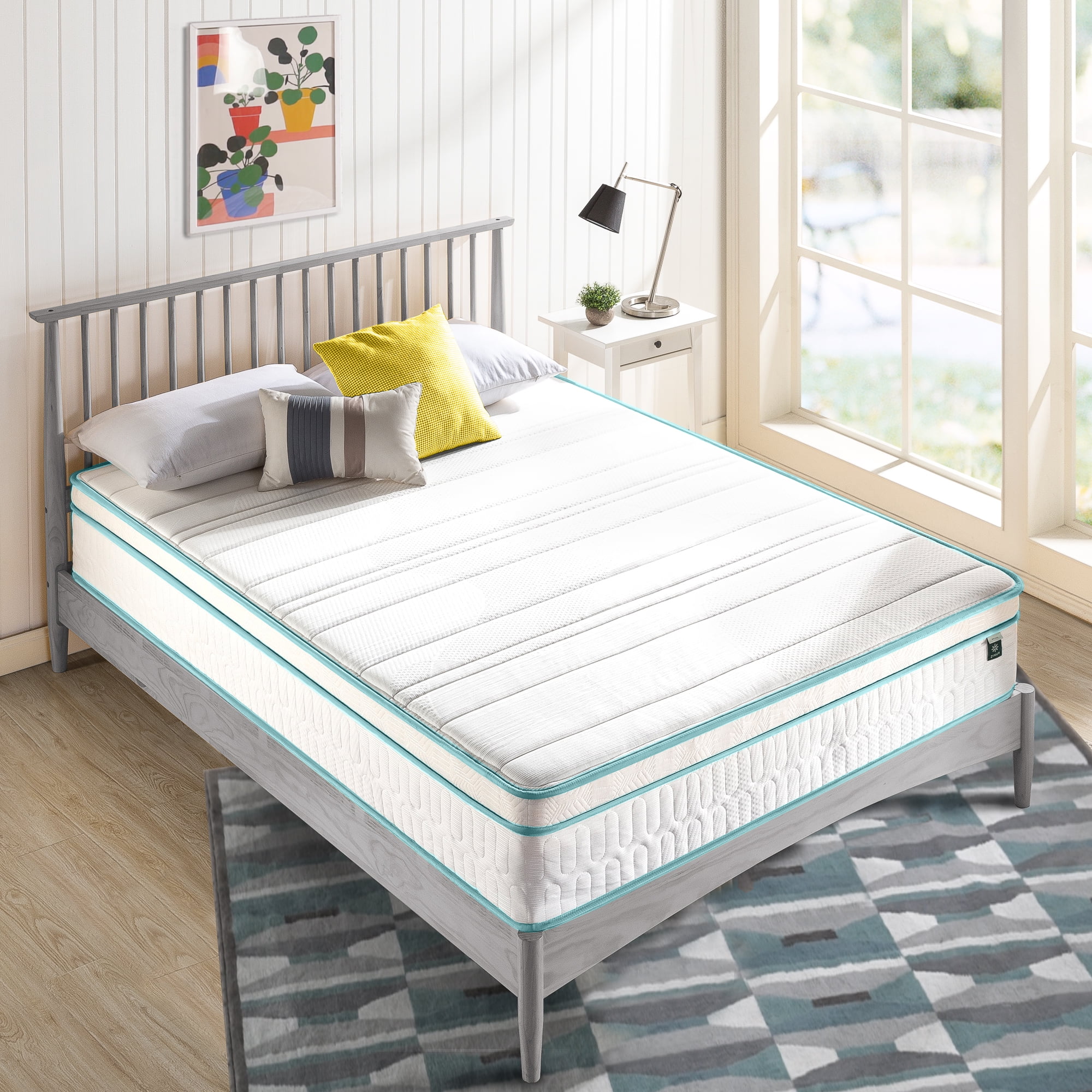 Zinus Green Tea Top 12 Innerspring Mattress - King - Walmart.com