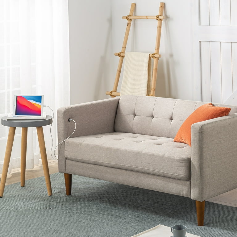 Zinus pascal sofa oatmeal grey store