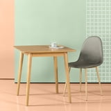 Zinus Sandra 30" Indoor Wood Square Dining Table, Brown - Walmart.com
