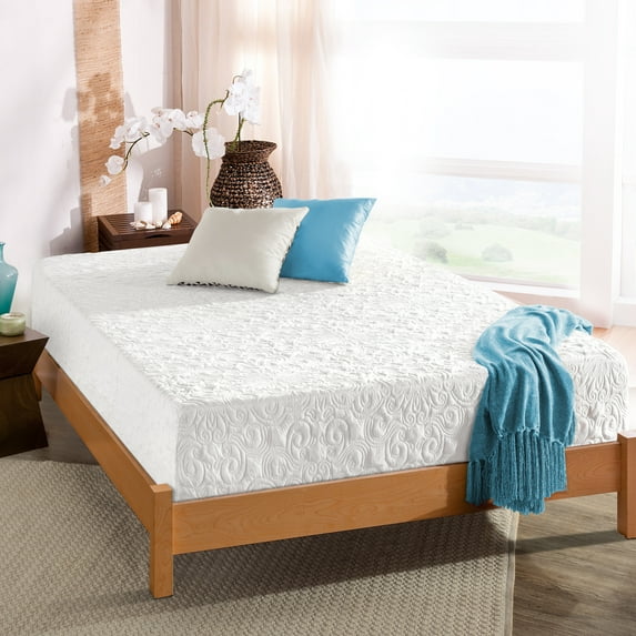 Zinus Twin Spa Sensations Serenity 10" Memory Foam Mattress, CertiPUR ...