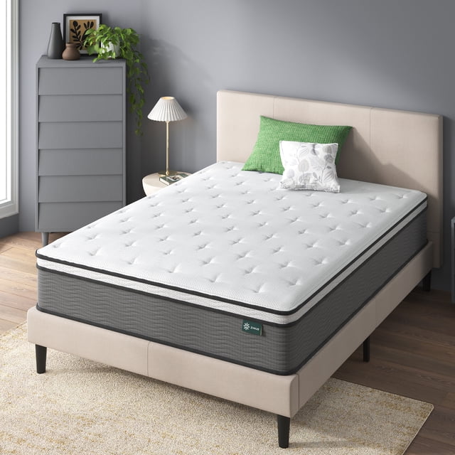 Zinus 12" Queen Hybrid Mattress | Hotel beds for hospitality - Walmart ...