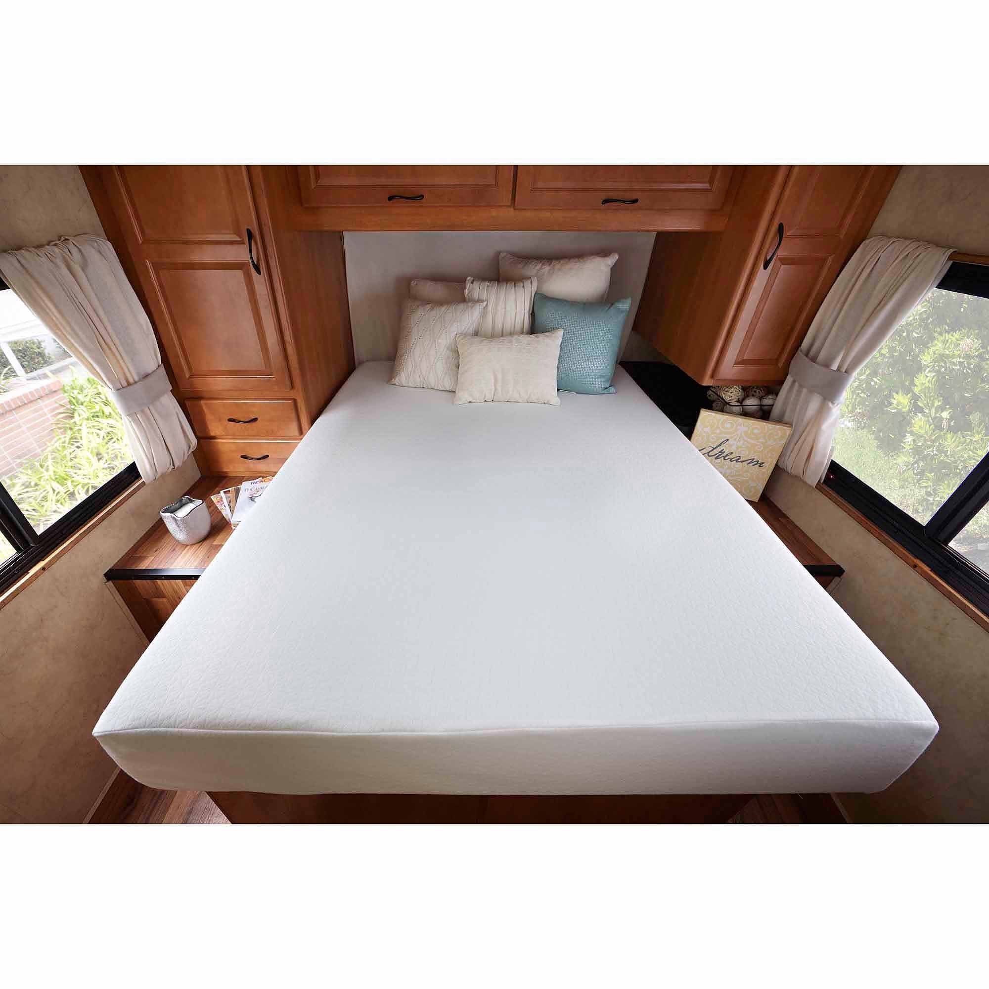 Zinus Ultima 10" Memory Foam Mattress for RV, Short Queen - Walmart.com