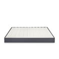 Zinus Upholstered 7.5” Metal Box Spring with Wood Slats, Twin - Walmart.com