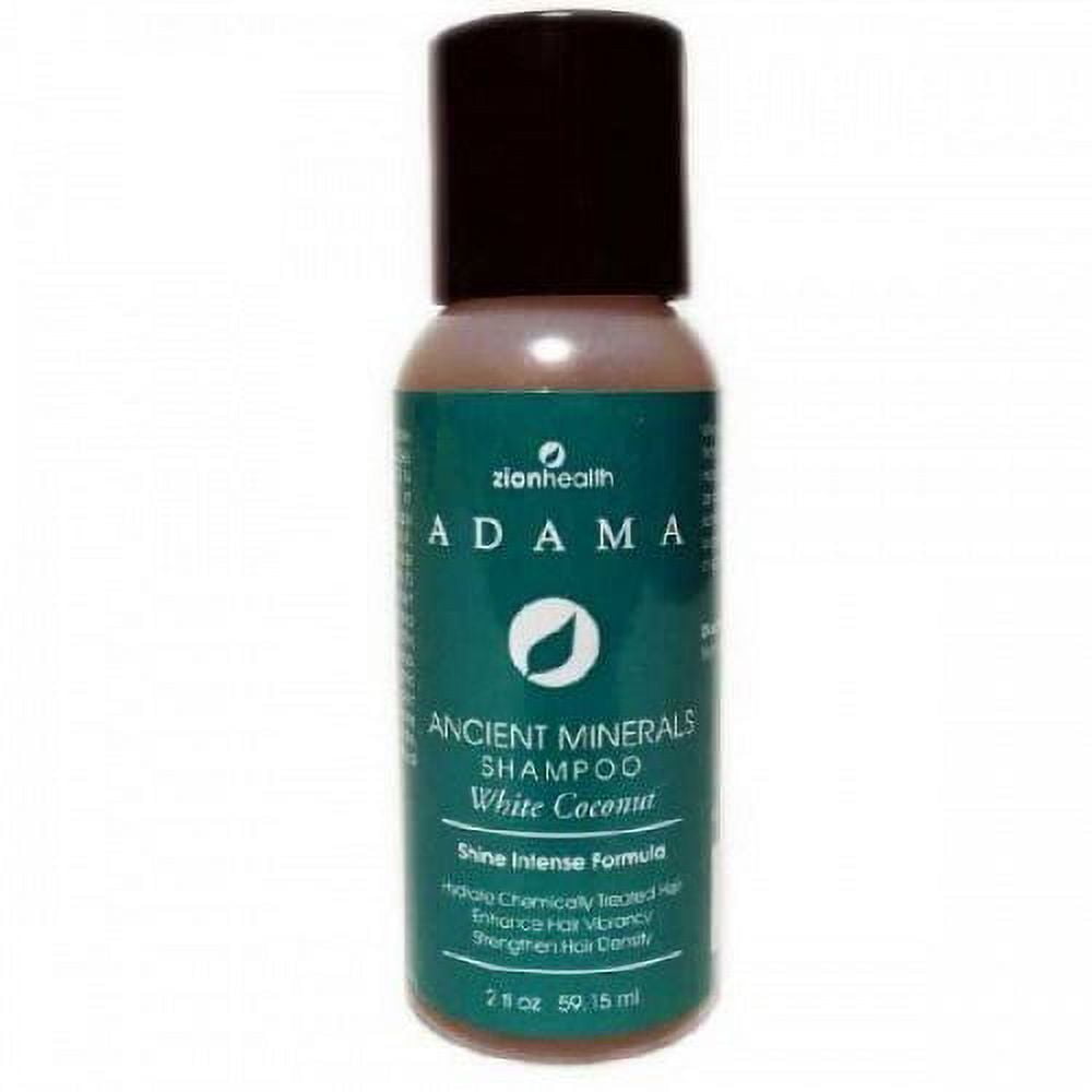 Zion Health Adama Minerals White Coconut Shampoo 2 oz Liquid - Walmart.com